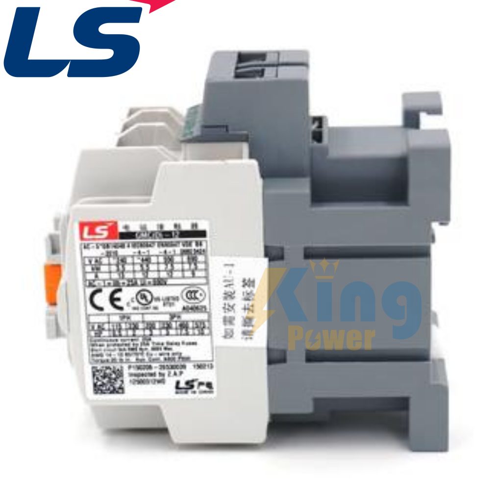 Ls magnetic contactor GMC-18, AC 220V, 1No/1NC Auxiliary - KING POWER