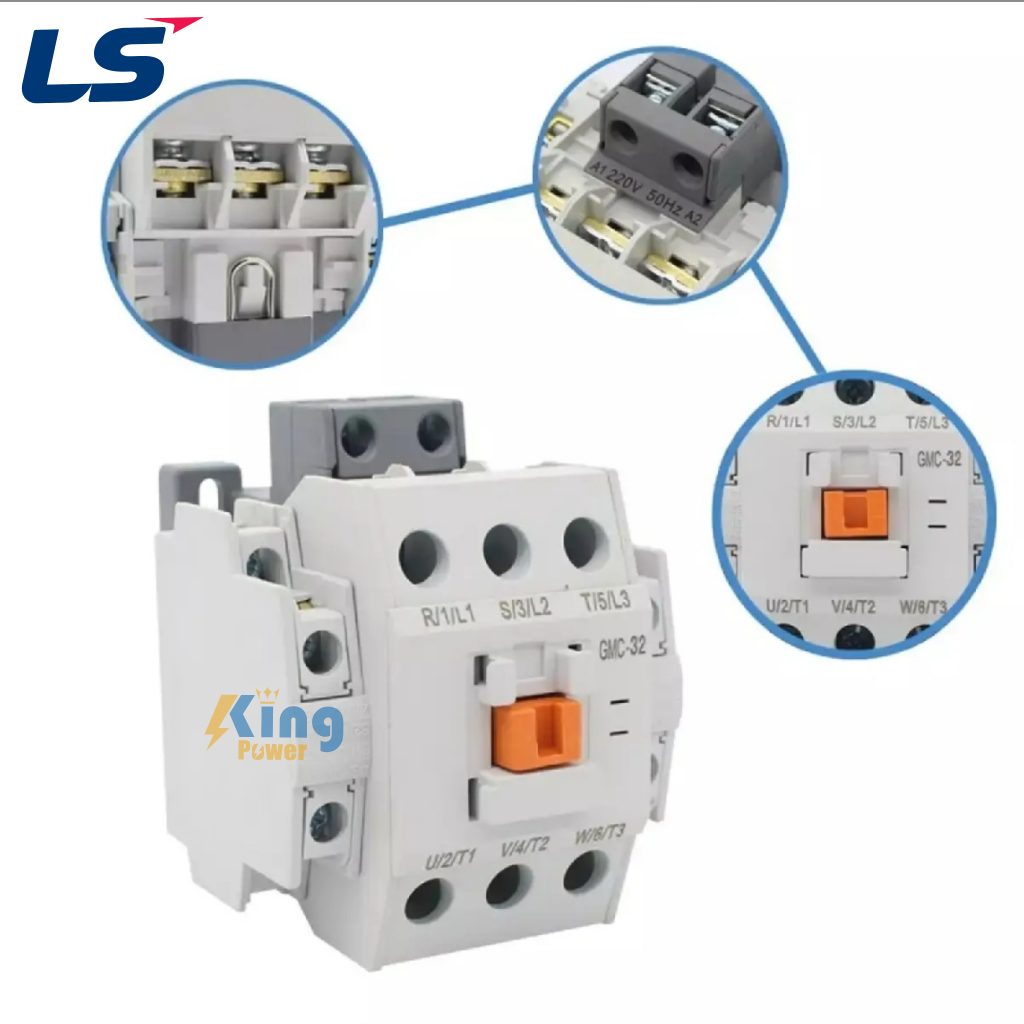 Ls GMC-40 Magnetic Contactor, 1NO+1NC - KING POWER