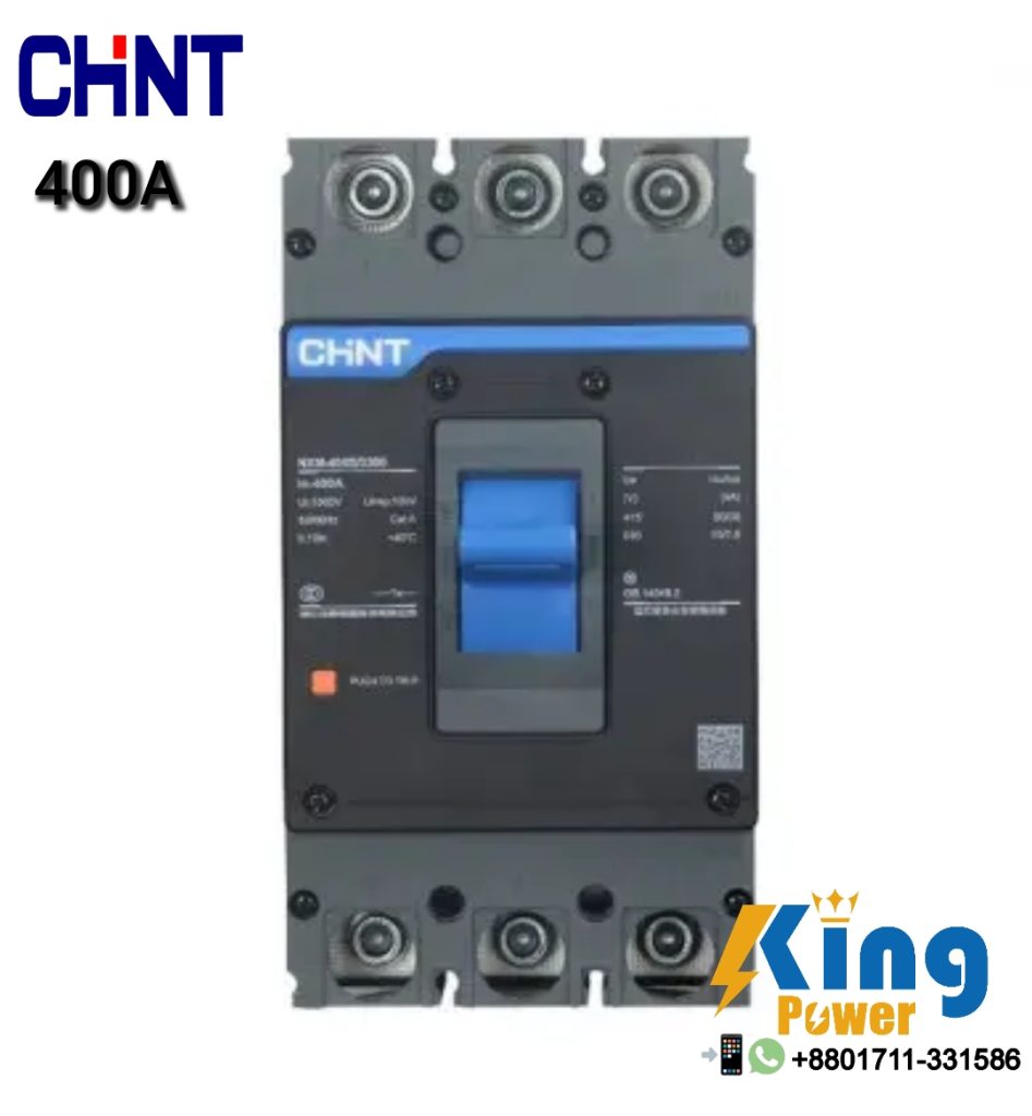CHINT NXM-400S/3P-400A 3 POLE 50KA 400AMP CIRCUIT BREAKER - KING POWER